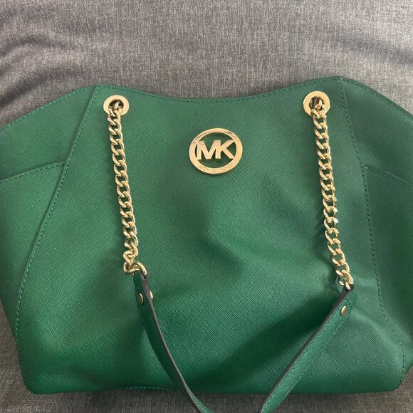 Michael Kors | Bags | Michael Kors Jet Set Travel Gooseberry Purse ...